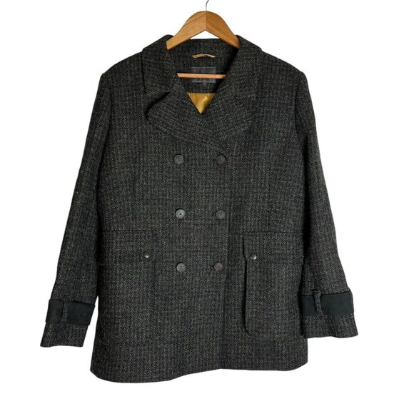 Really Wild | Jackets & Coats | Really Wild Jacket Peacoat Tweed Double ...